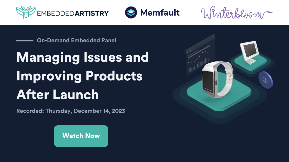 Post Product Launch Panel Recording
